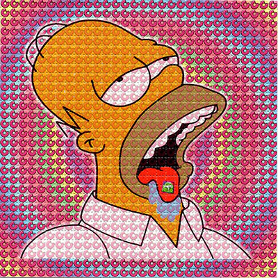 Cartoon LSD Blotter Art – Key-Z Productions