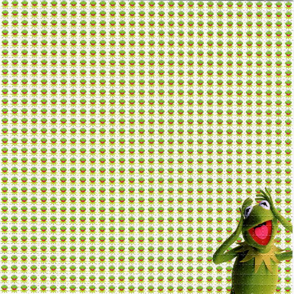 Tripping Frog Tabs LSD blotter art print – Key-Z Productions